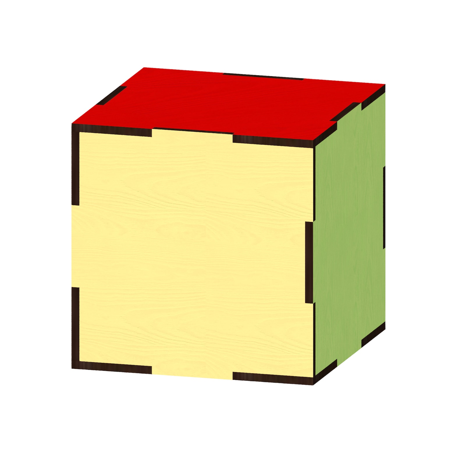 Cube Laser Cut Files Laser Cut Template Laser Cut Pattern | Etsy