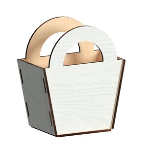 Bag Box, Pattern Vector for Laser Cutting Cnc,svg,laser Cut Template ...