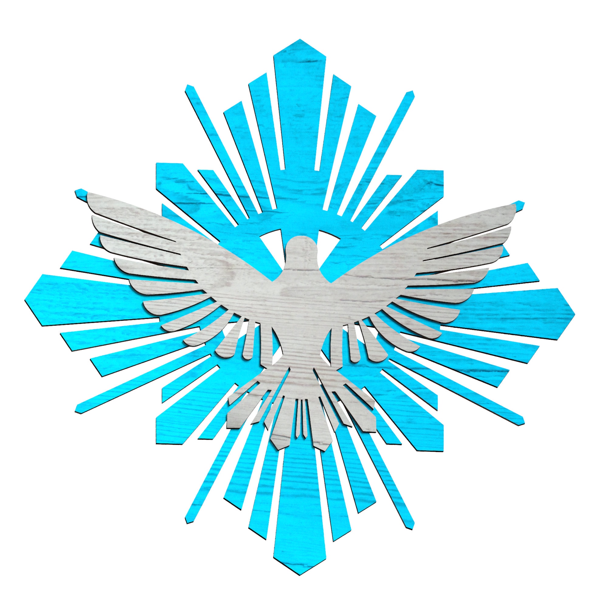 Holy Spirit Laser Cut Files Svgdxfpdfaicdreps Laser | Etsy