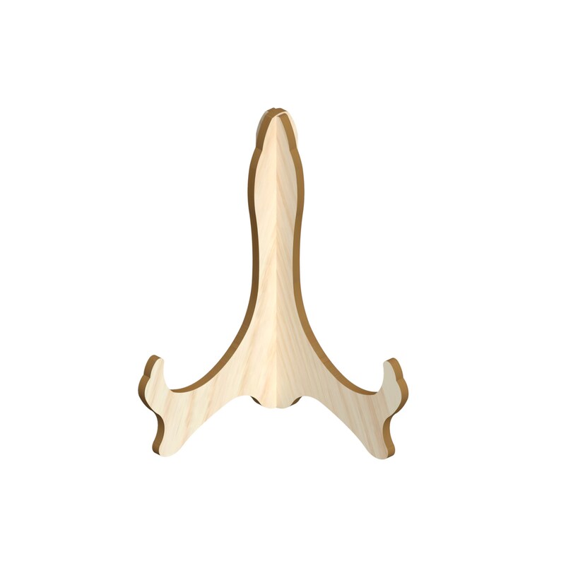 Frame stand Plate Stand Laser Cut Files | Etsy