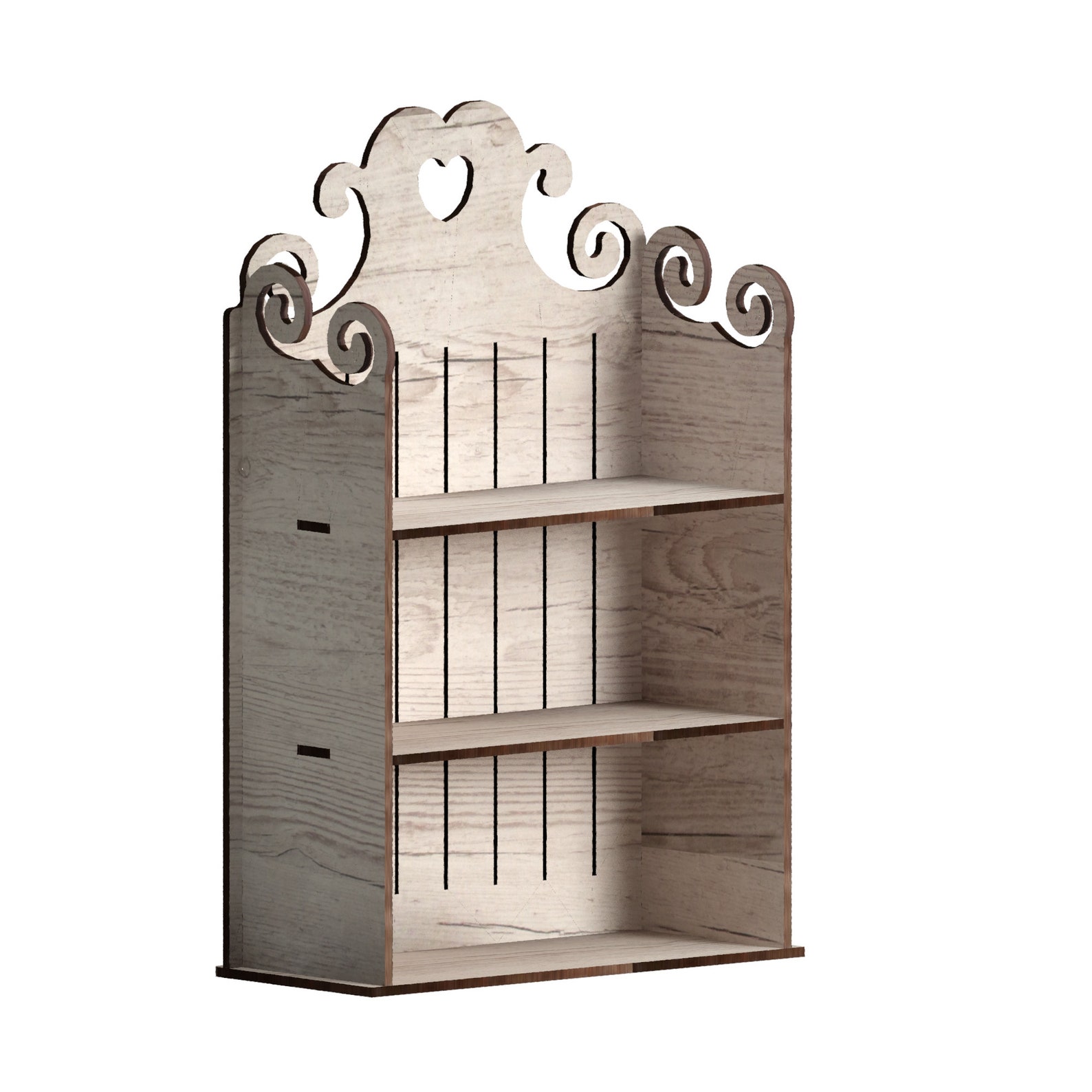 Vintage Shelflaser Cut Files Laser Cut Template Vector for | Etsy