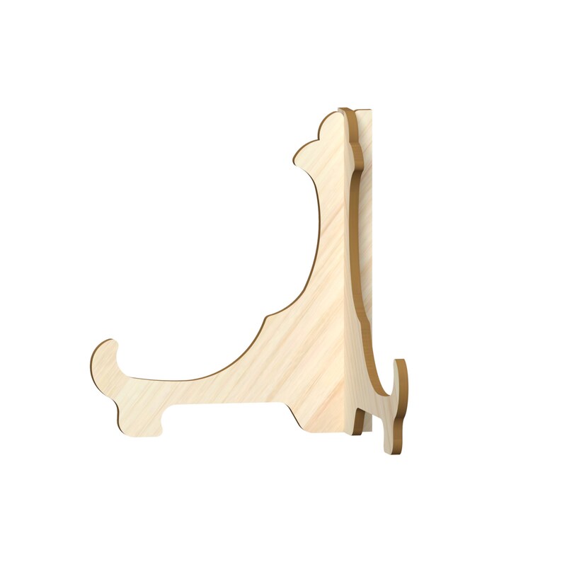 Plate Stand Laser Cut Files SvgDxfPdfAiCdrEps laser | Etsy