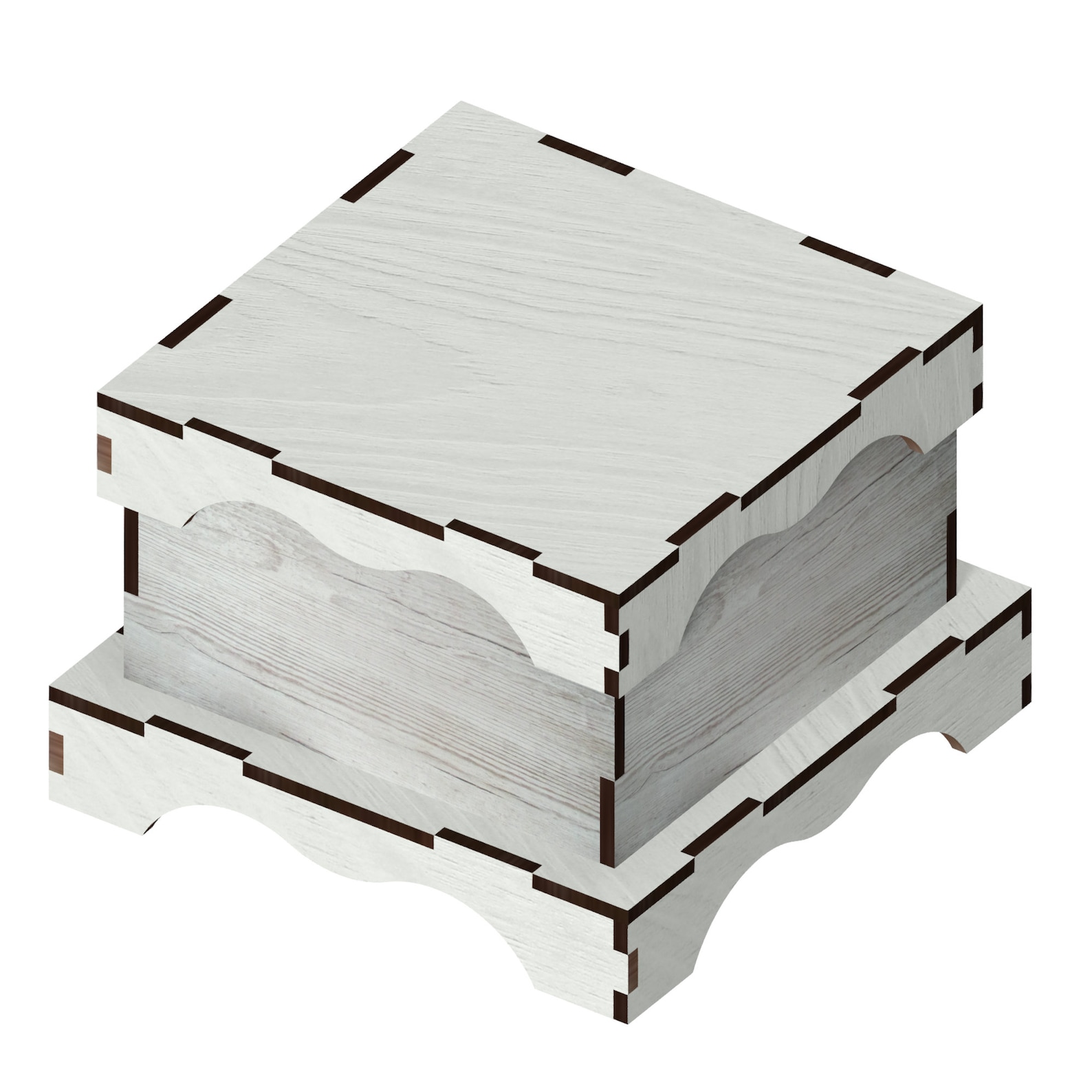 Box With Lid Laser Cut Files Laser Cut Template Laser Cut | Etsy