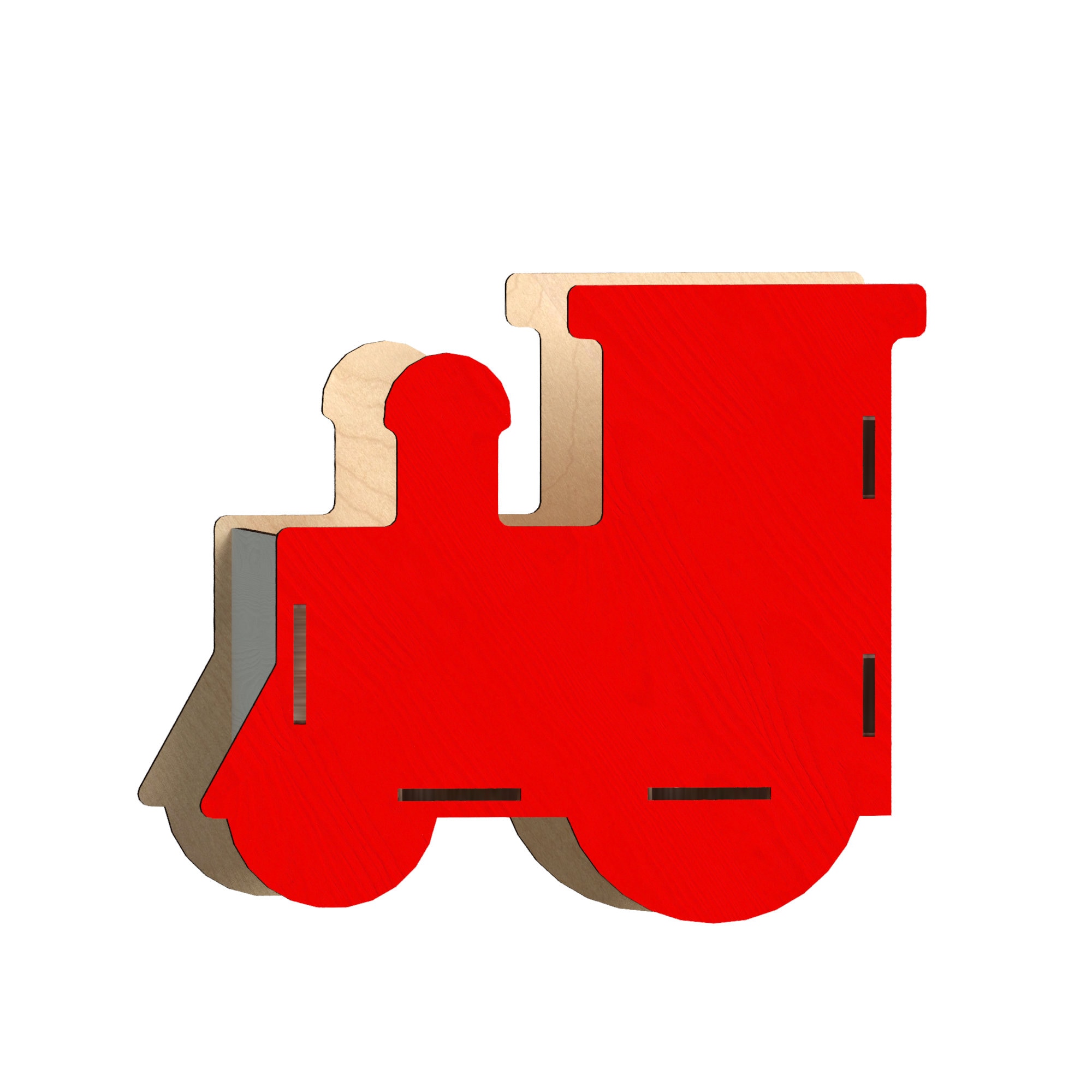 Train Boxlaser Cut Files Laser Cut Template Vector for | Etsy