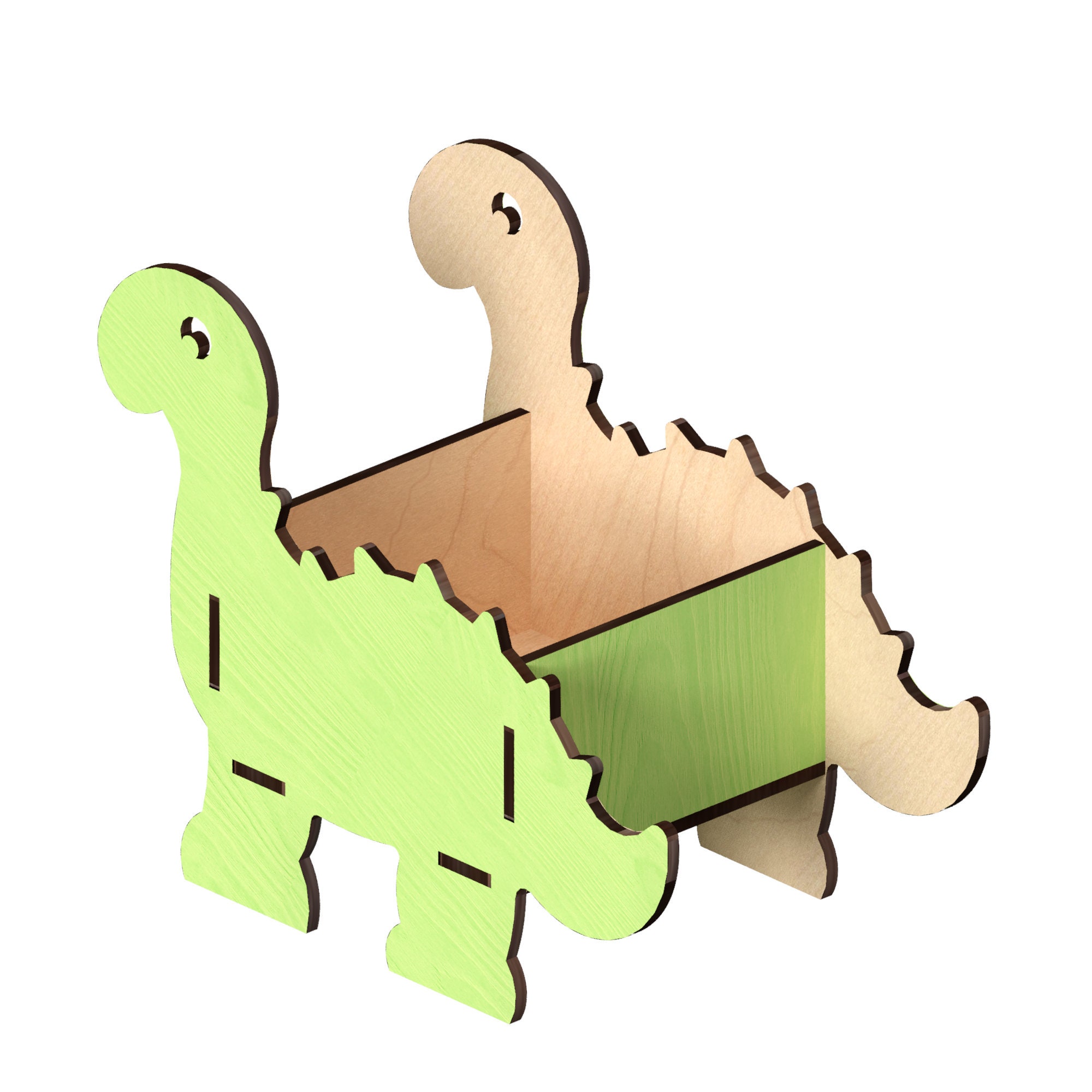 Dinosaur Boxlaser Cut Files Laser Cut Template Vector for | Etsy