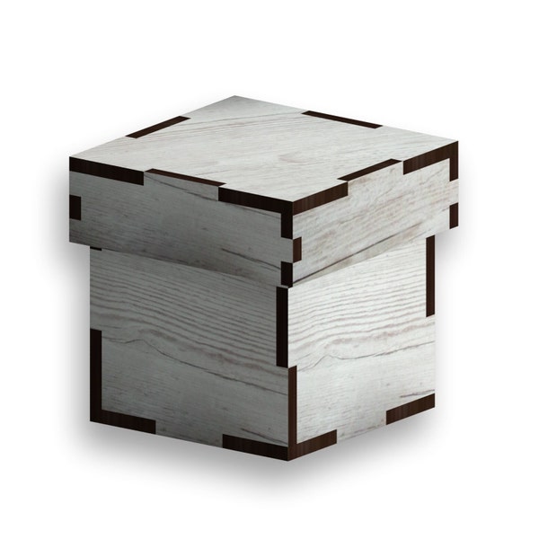 5x5x5 Box Template - Etsy