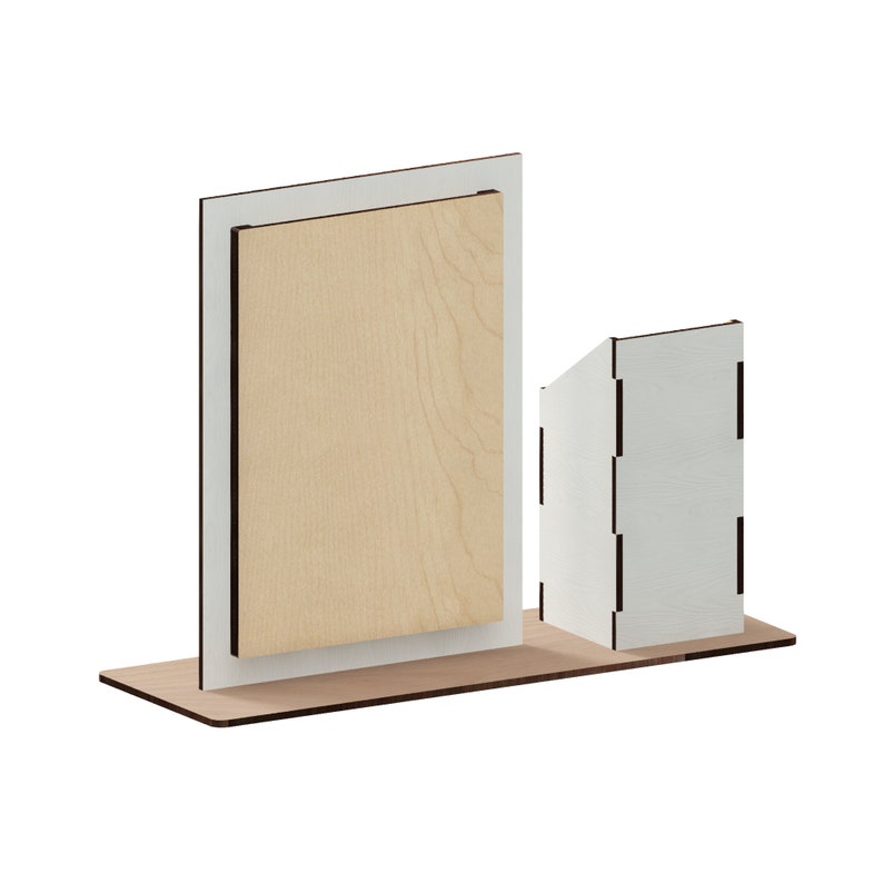 Pen Holder With Picture Frame Laser Cut Files - Etsy