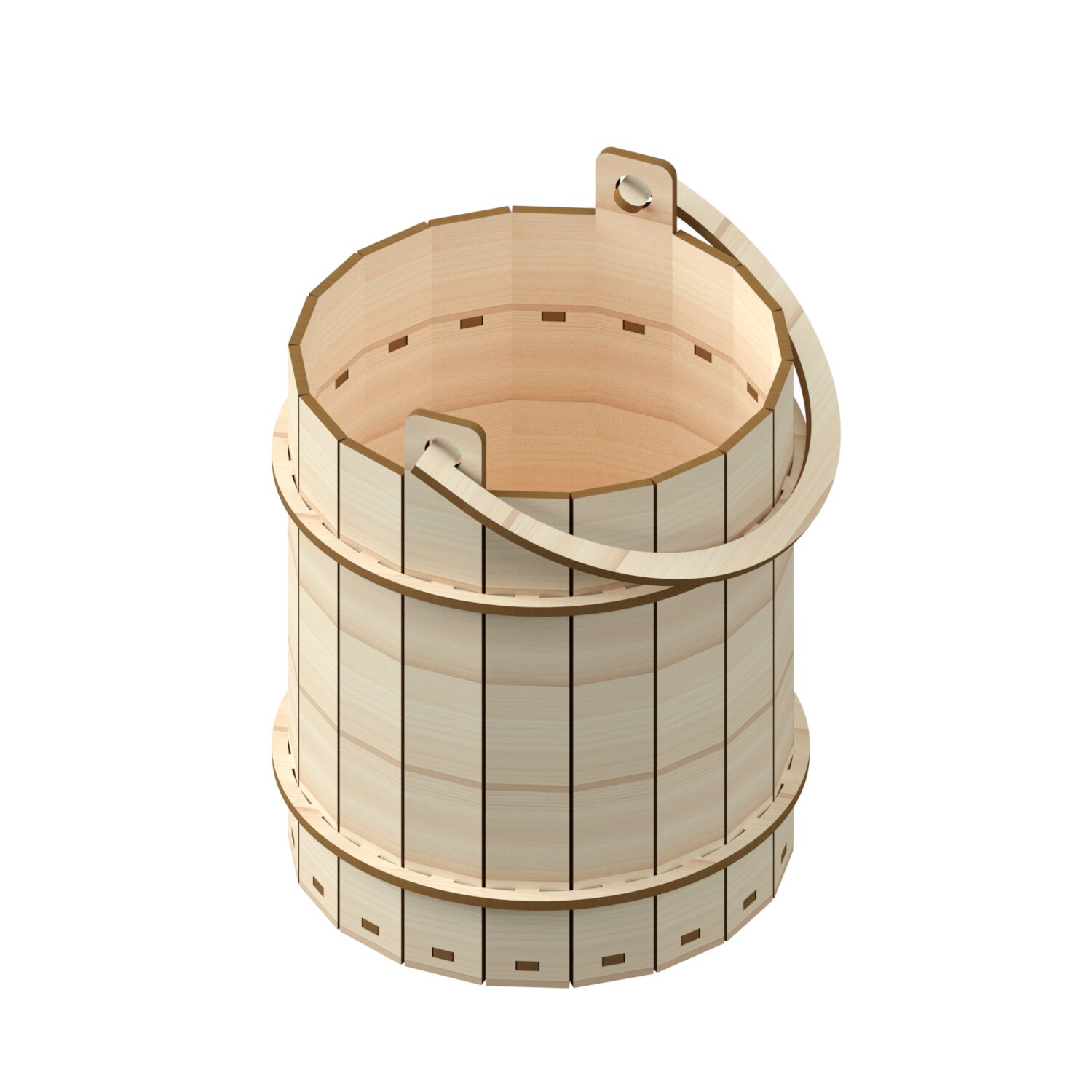 Little BucketLaser Cut Files SvgDxfPdfAiCdrEps laser | Etsy