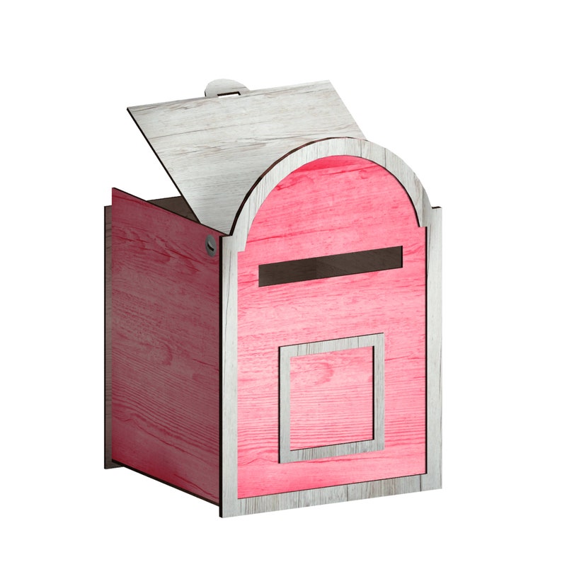 Wedding Post Box Laser Cut Files Svgdxfpdfaicdreps | Etsy