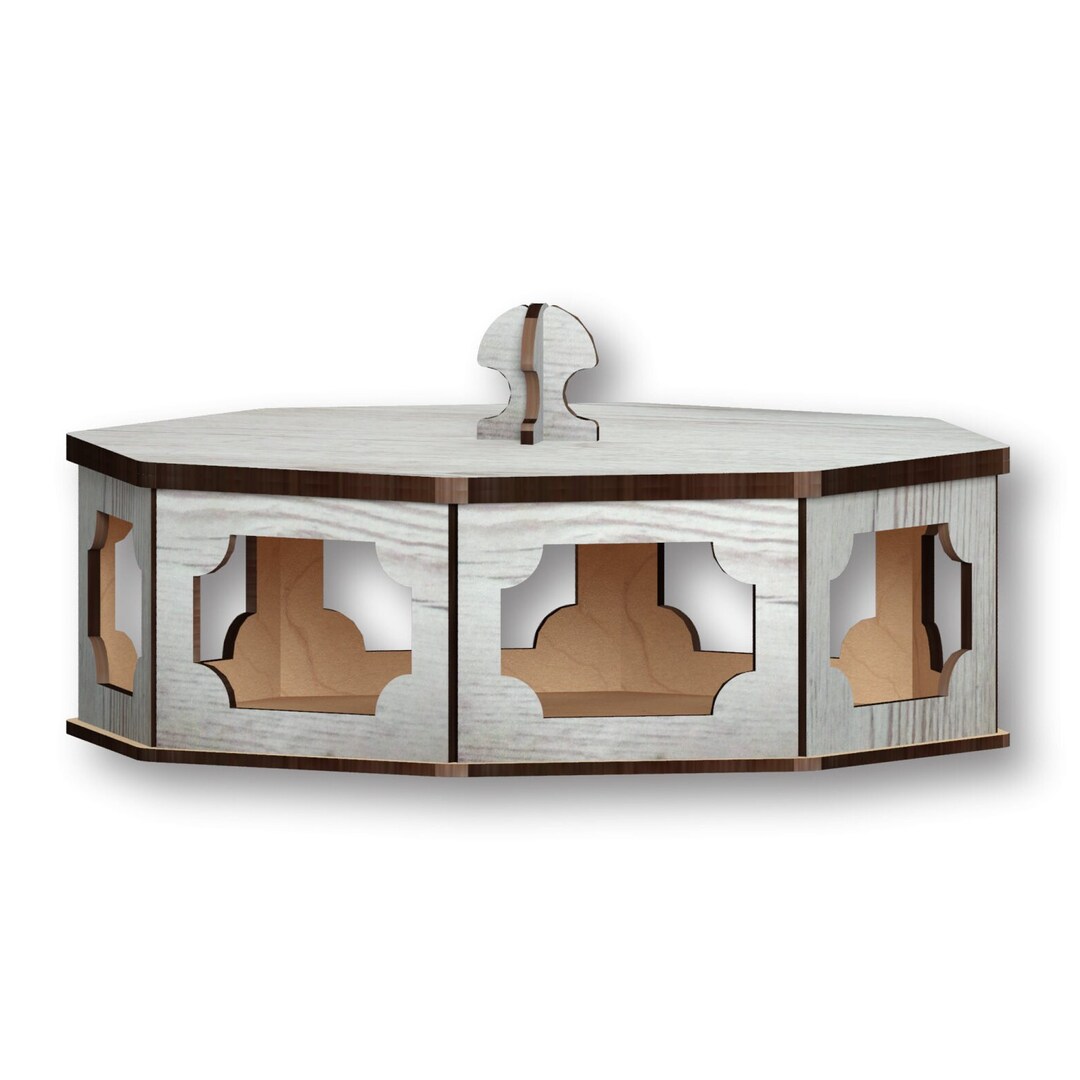 Box With Lid, Laser Cut Files, Laser Cut Template, Laser Cut Pattern ...