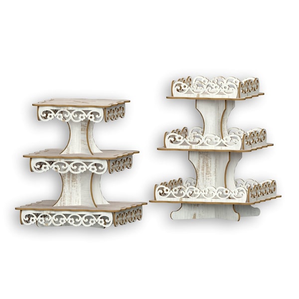 3 Tier Cake Stand - Etsy UK