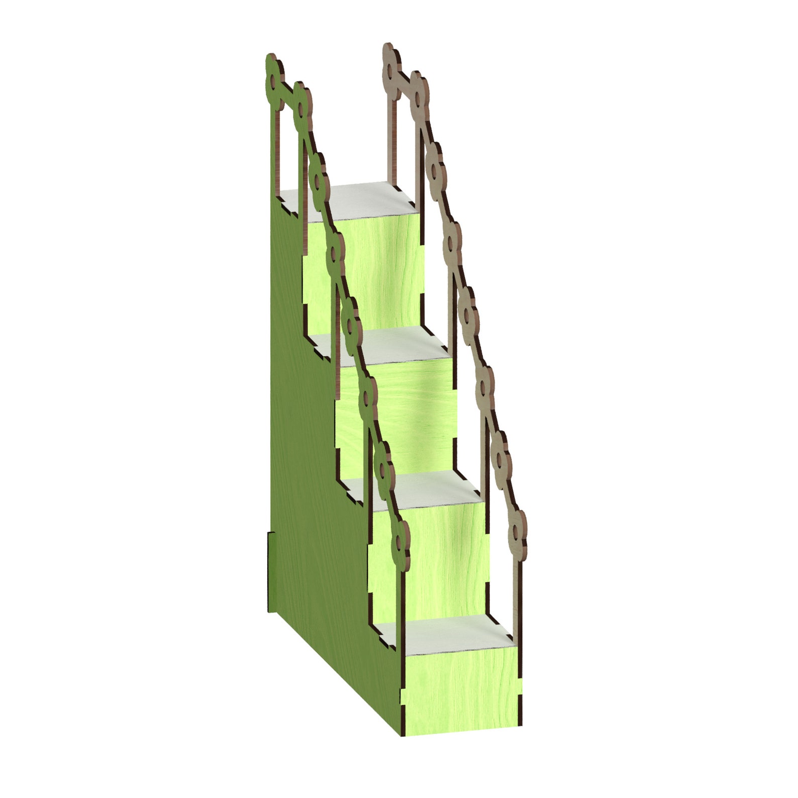 Little Cupcake Stairlaser Cut Files Laser Cut Template | Etsy