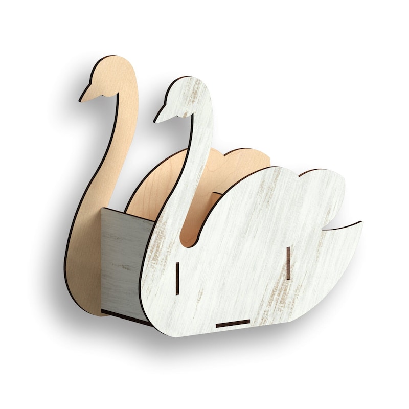 Swan Box - Etsy