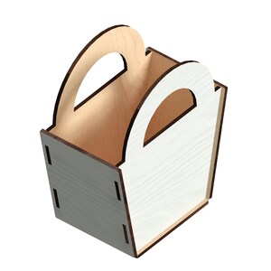 Bag Box, Pattern Vector for Laser Cutting Cnc,svg,laser Cut Template ...