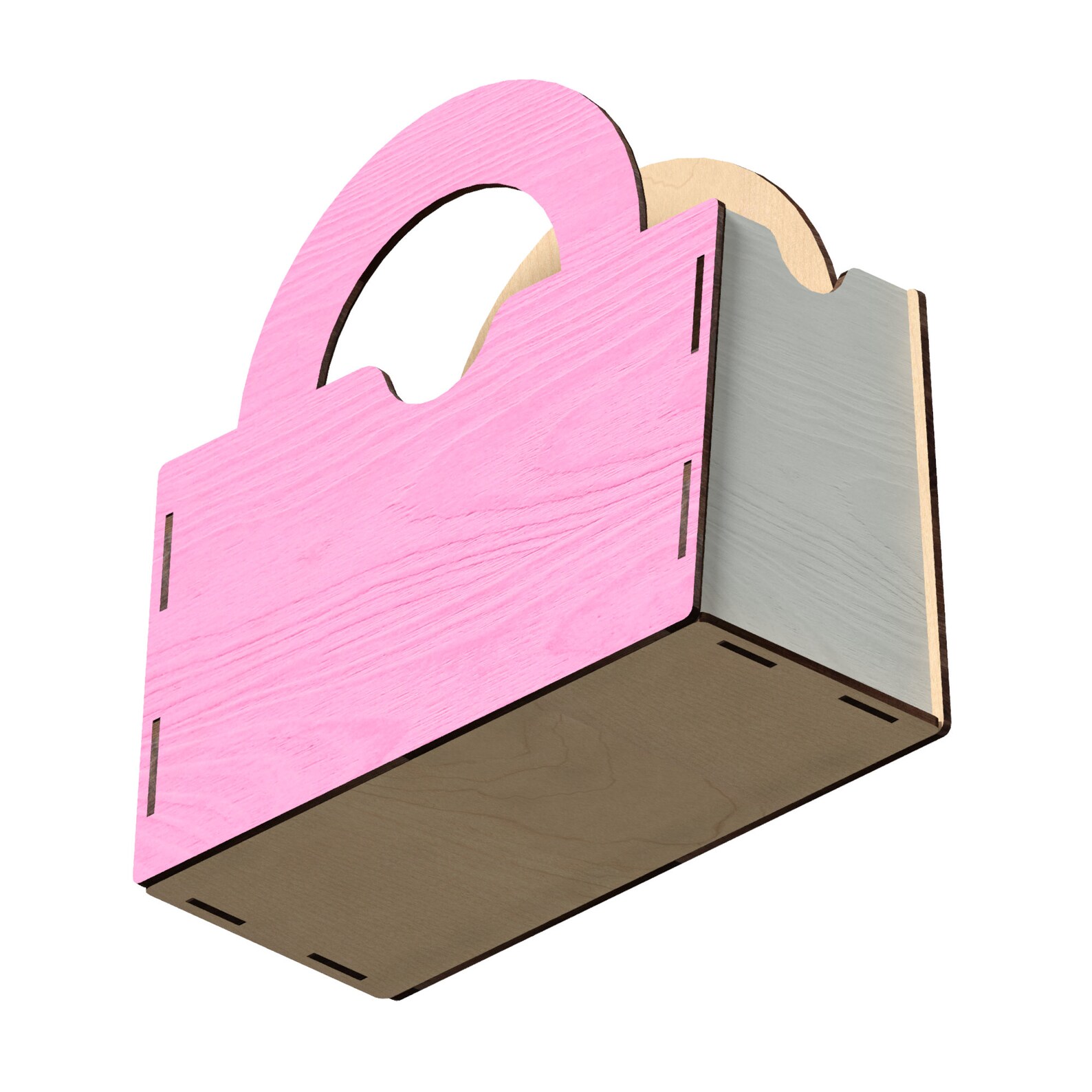 Box Bag, Pattern Vector for Laser Cutting Cnc,svg,laser Cut Template ...