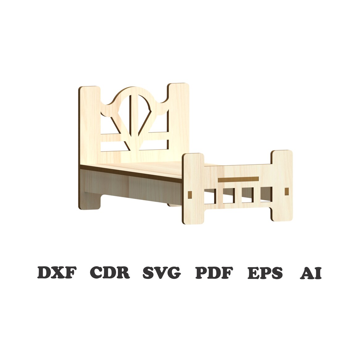 BedfurnitureLaser Cut Files SvgDxfPdfAiCdrEps laser | Etsy