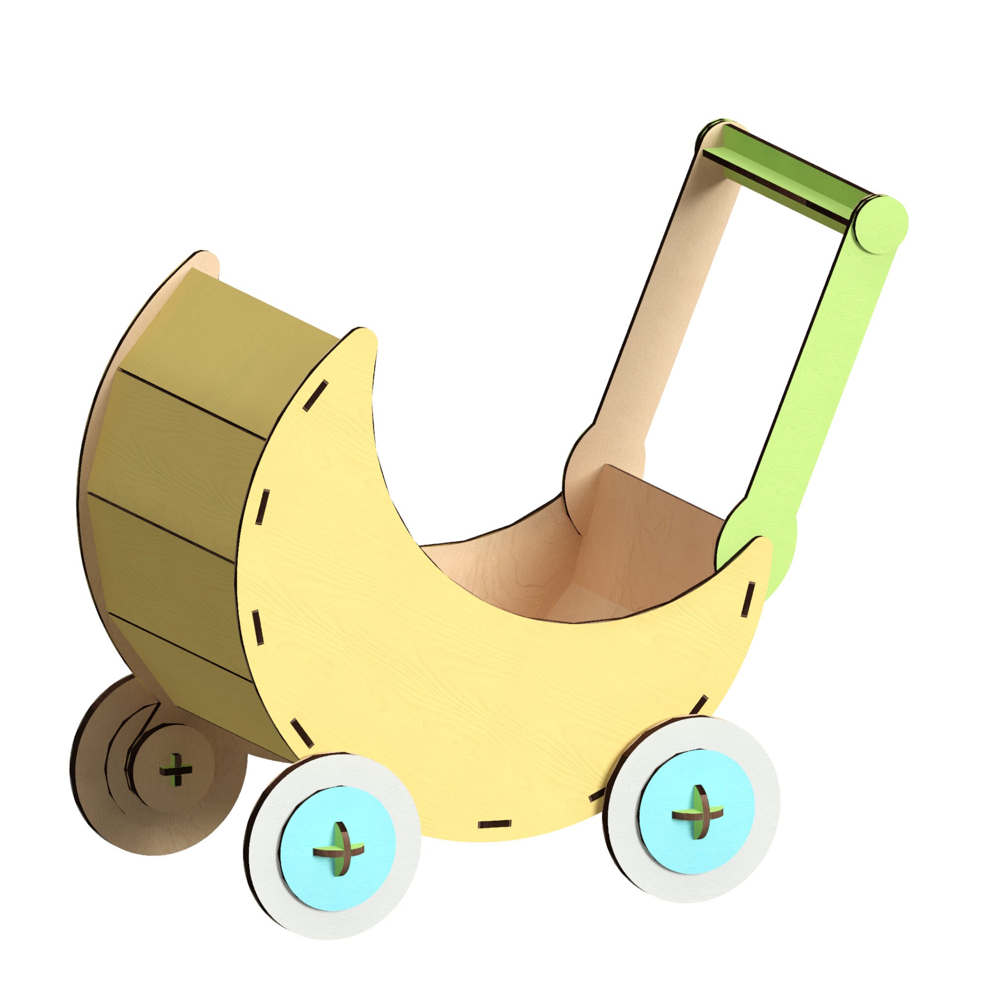 Pram Laser Cut Files Svgdxfpdfaicdreps Laser Files | Etsy