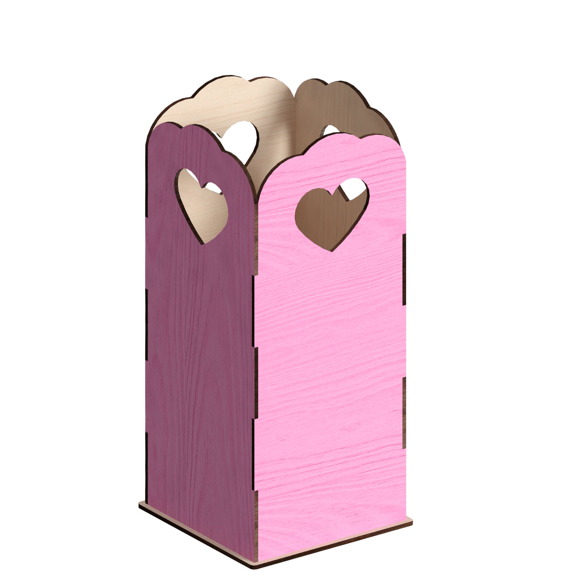 Flower Box Laser Cut Files Laser Cut Template Laser Cut - Etsy