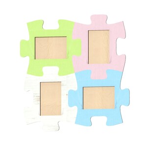 Puzzle Picture Frame, Laser Cut Files - Svg+dxf+pdf+ai+cdr+eps - Laser ...