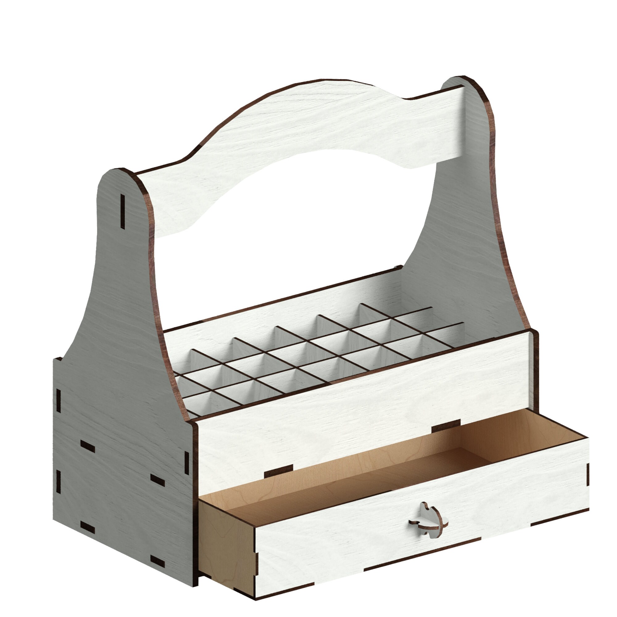 Nail Color Box Laser Cut Files Laser Cut Template Laser Cut | Etsy