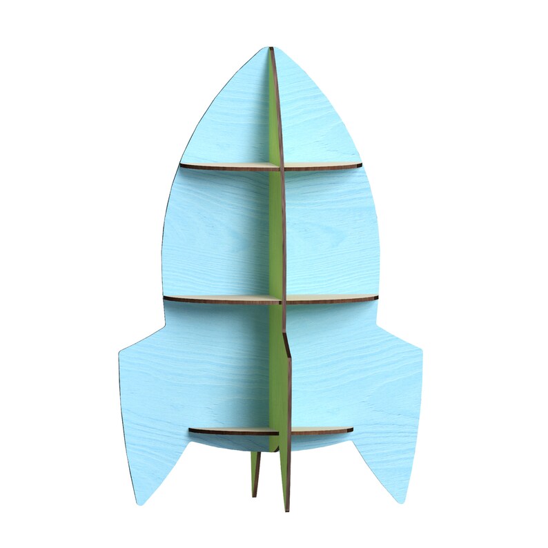 Rocket Cupcake Standlaser Cut Files Laser Cut Template - Etsy