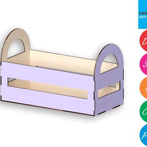 Flower Box Laser Cut Files Laser Cut Template Laser Cut - Etsy