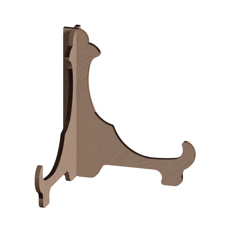 Plate Stand Laser Cut Files Svgdxfpdfaicdreps Laser - Etsy