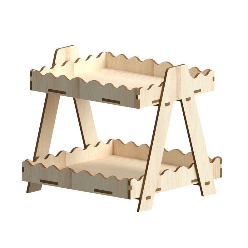 Ladder of TraysLaser Cut Files laser cut template Vector | Etsy