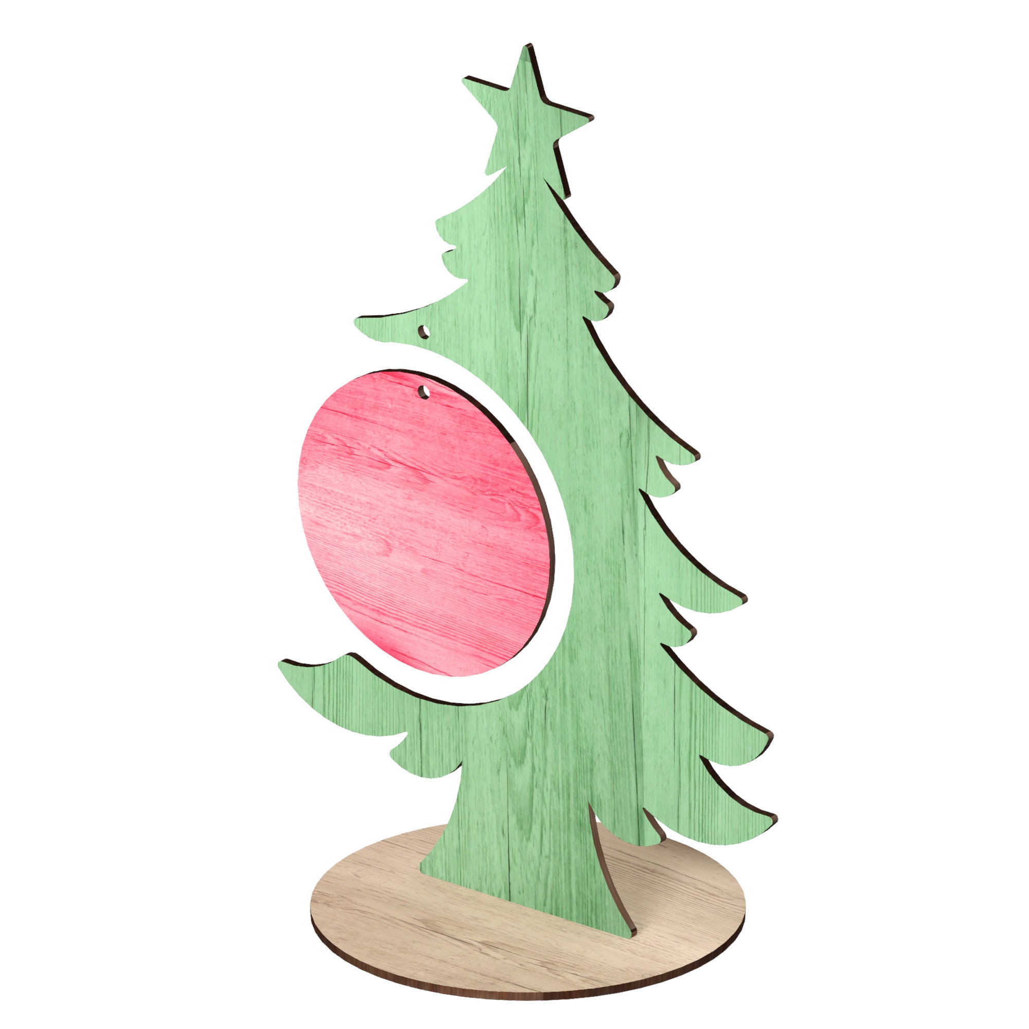 Christmas Tree, Laser Cut Files - Svg+dxf+pdf+ai+cdr+eps - Laser Files ...
