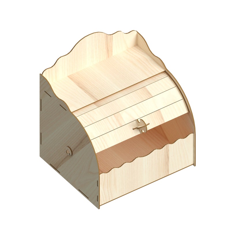 BreadBox Laser Cut Files laser cut template laser cut | Etsy