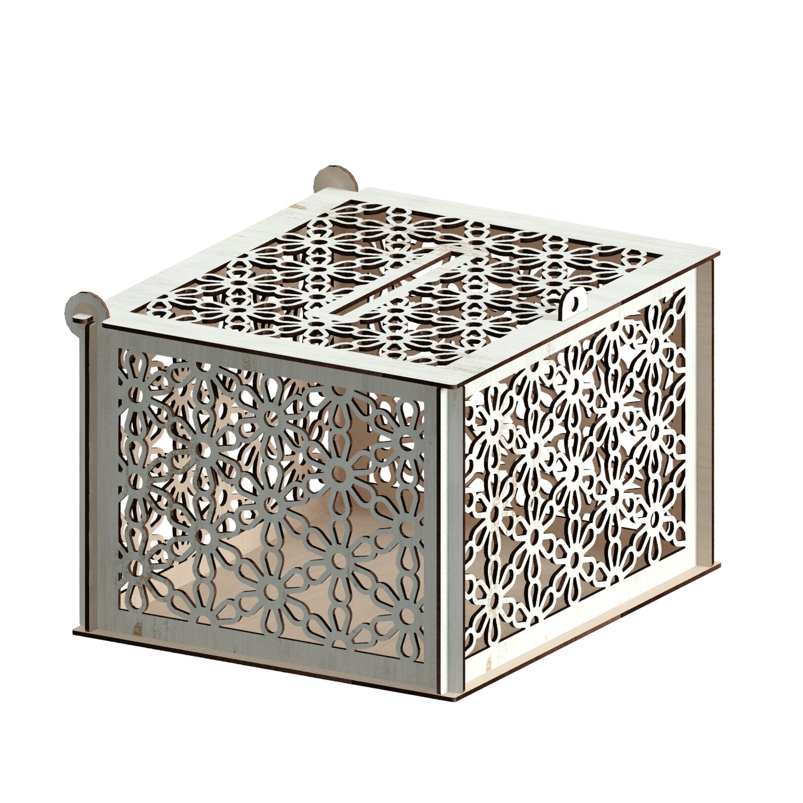 Wedding Card Box Laser Cut Files Svgdxfpdfaicdreps - Etsy