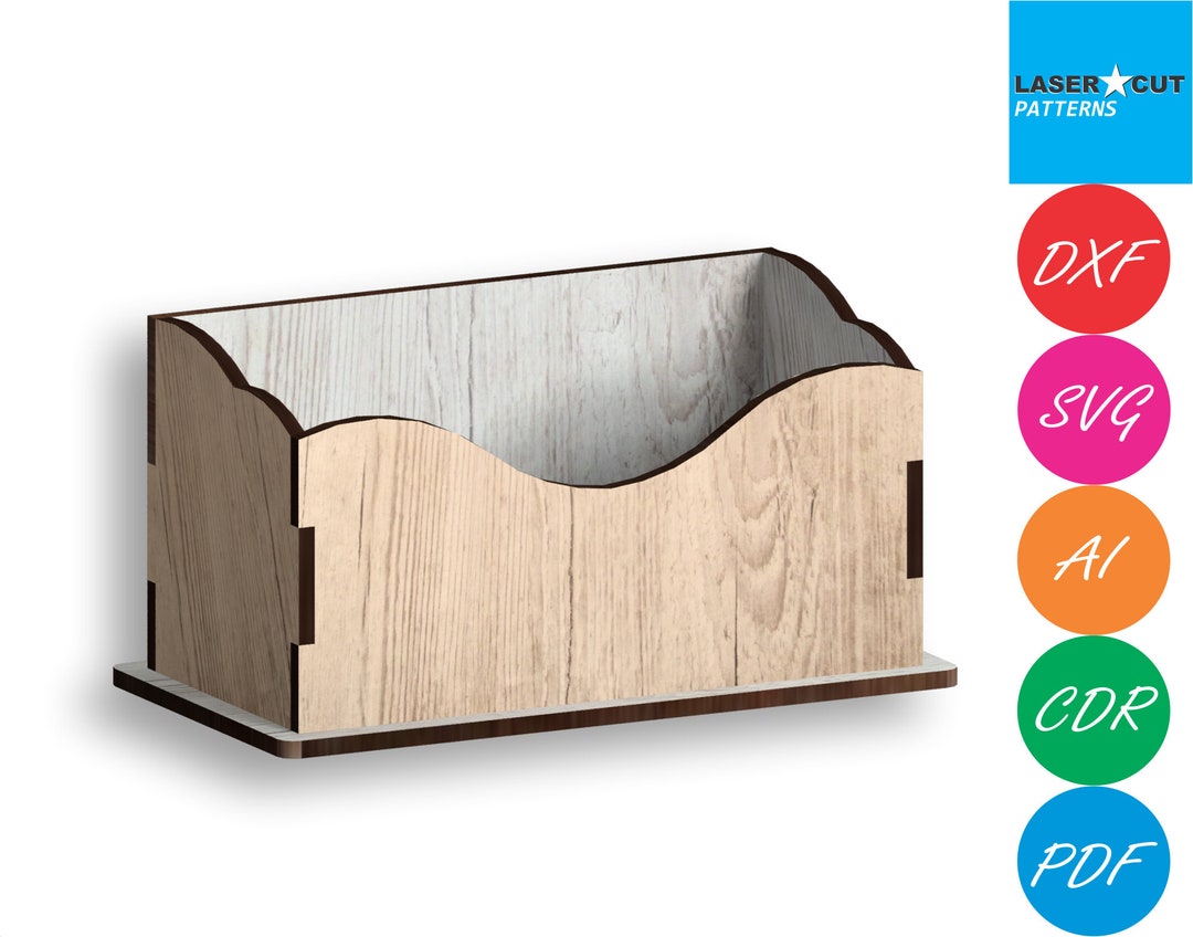 Business Cards Holder Laser Cut Files - Etsy