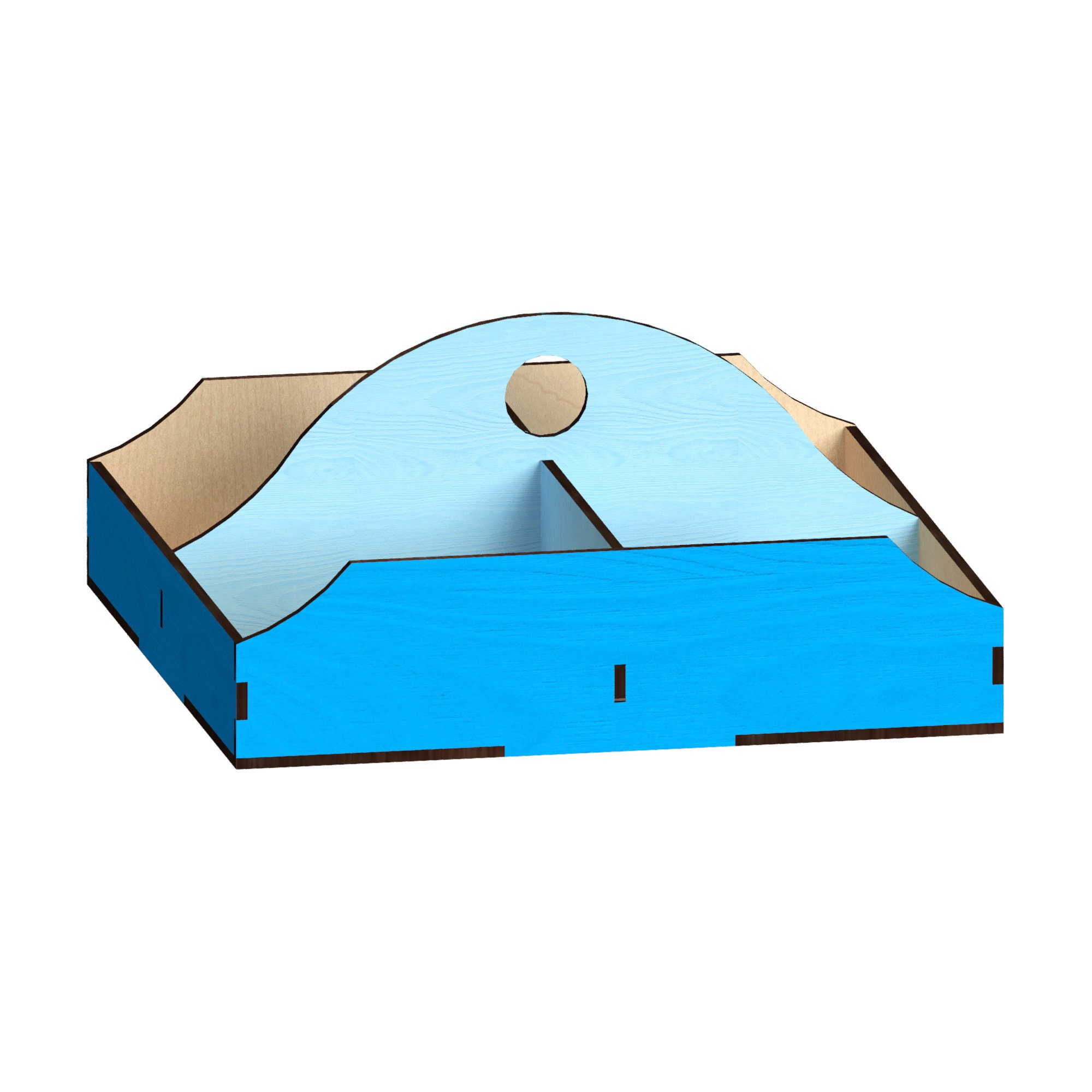 Divided Tray Laser Cut Files Laser Cut Template Laser Cut - Etsy