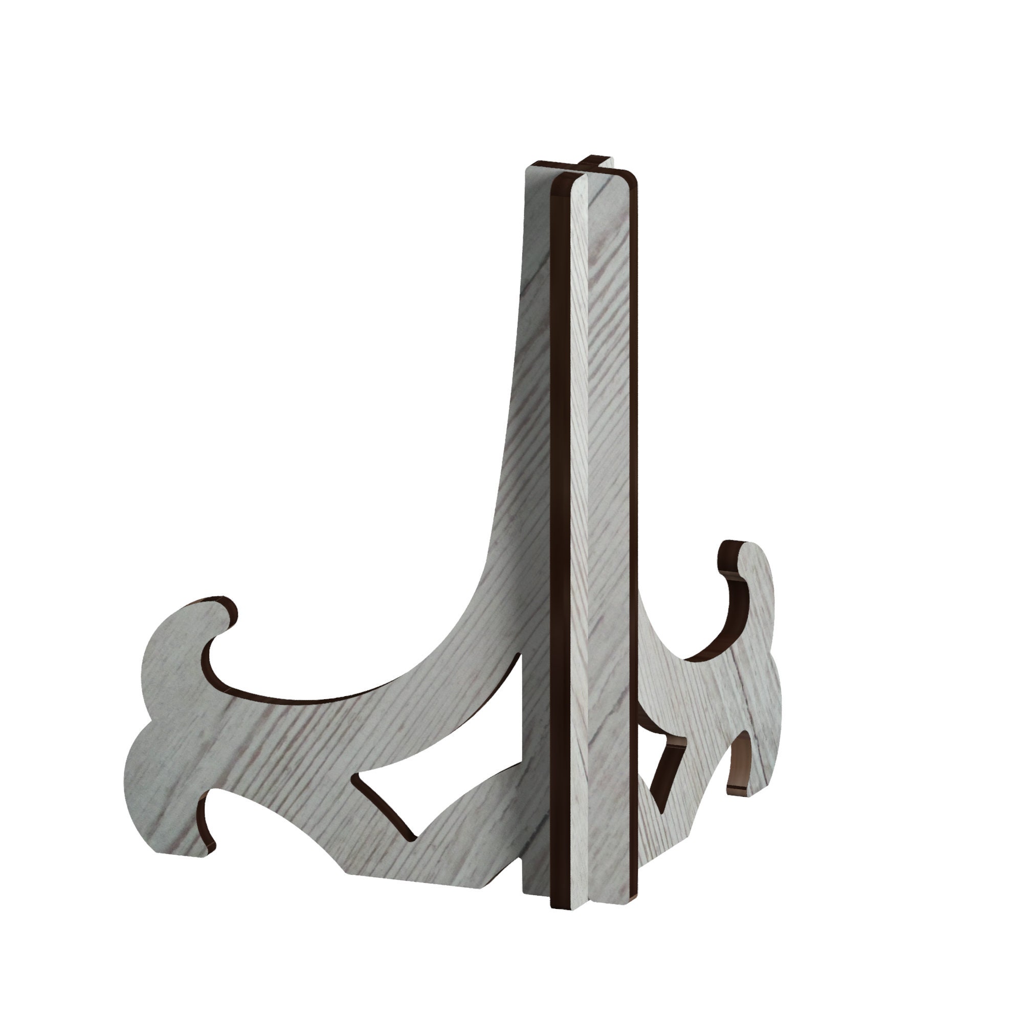 Plate Stand, Laser Cut Files - Svg+dxf+pdf+ai+cdr+eps - Laser Files ...