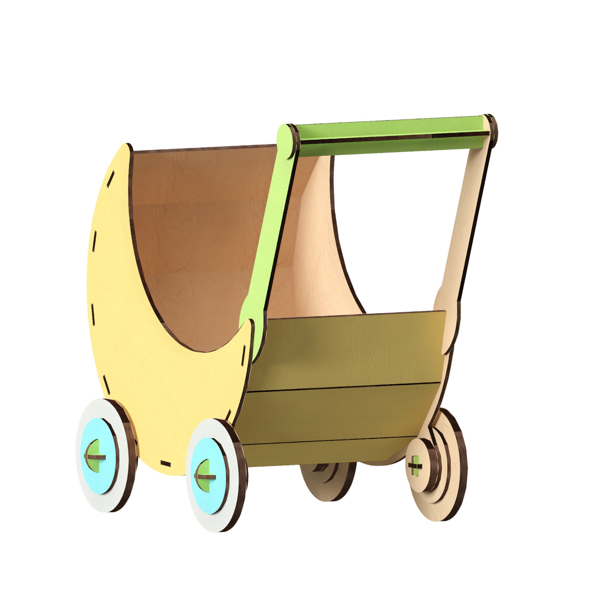 Pram Laser Cut Files Svgdxfpdfaicdreps Laser Files | Etsy