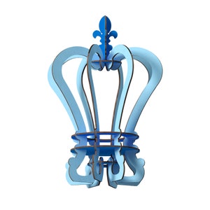King Crown Centerpiece Laser Cut Files (digital Download) - Etsy