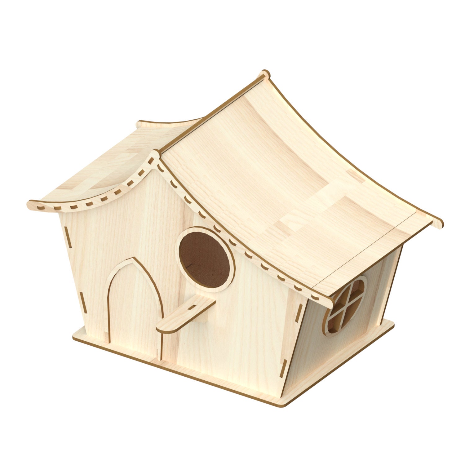 Birdhouse Laser Cut Files SvgDxfPdfAiCdrEps laser | Etsy