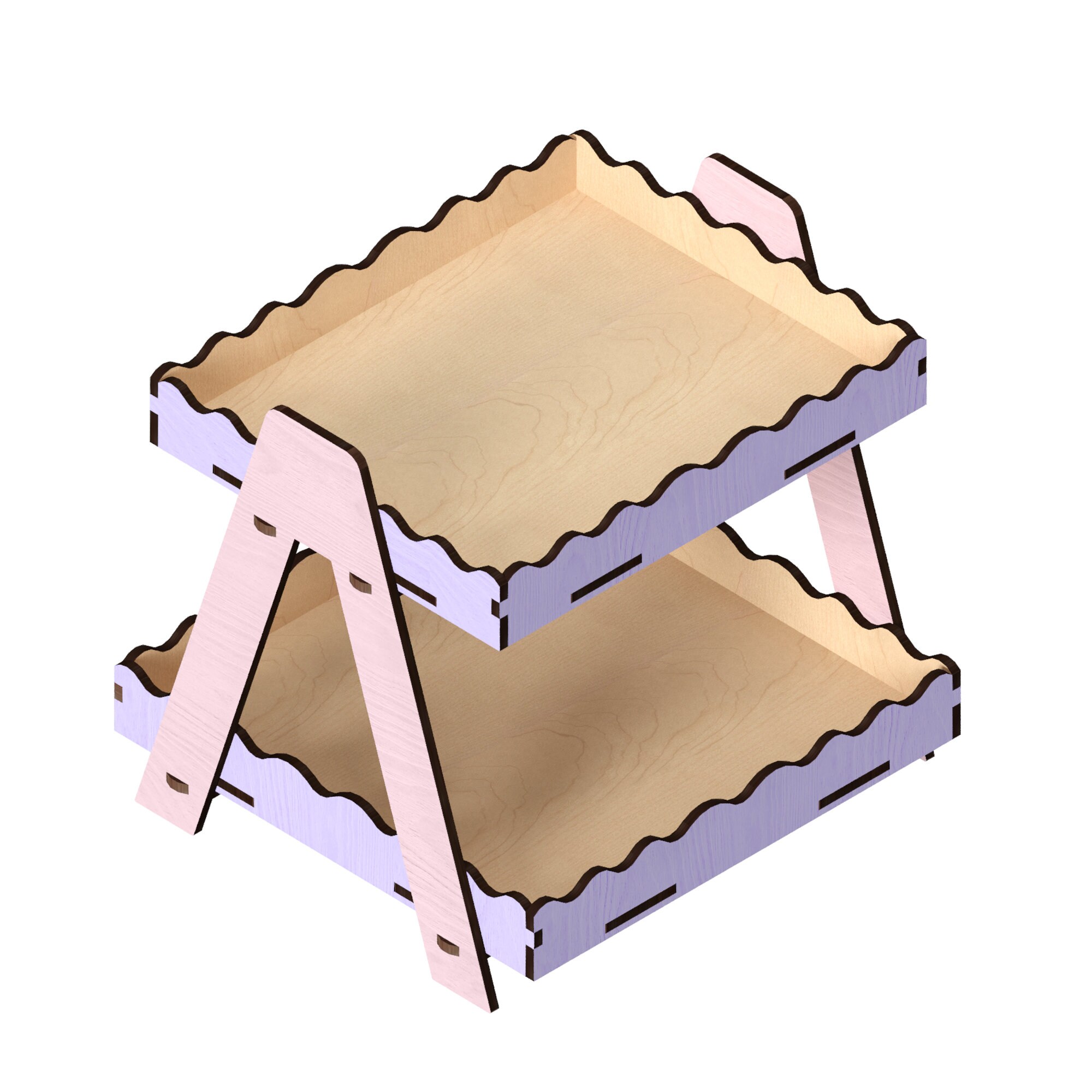 Ladder of Trayslaser Cut Files Laser Cut Template Vector | Etsy