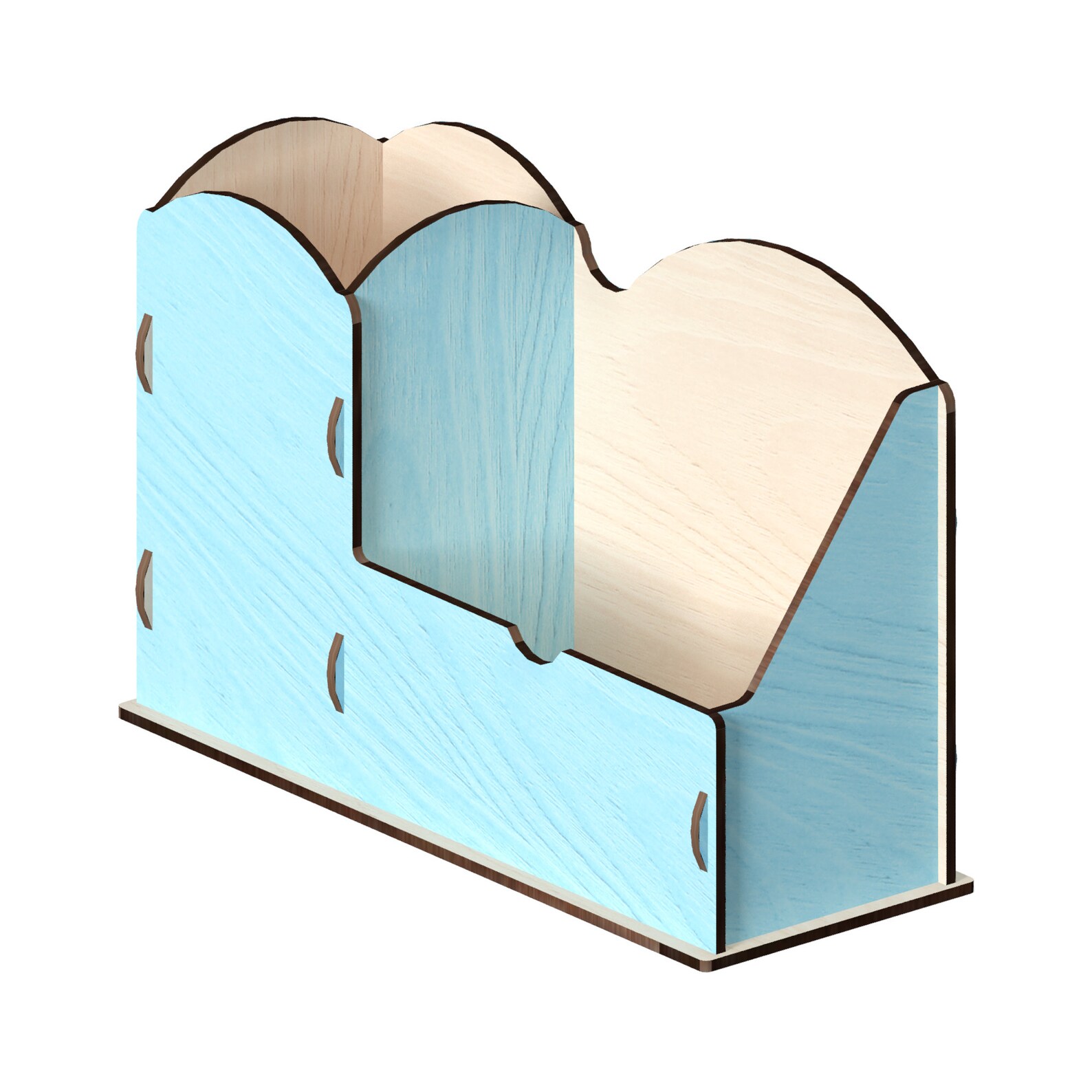 Pen Holder Laser Cut Files Svgdxfpdfaicdreps Laser | Etsy