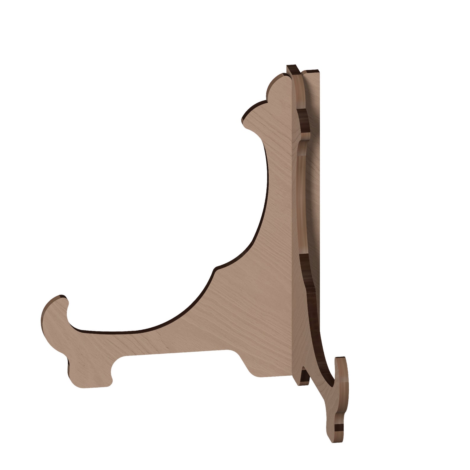 Plate Stand Laser Cut Files Svgdxfpdfaicdreps Laser | Etsy