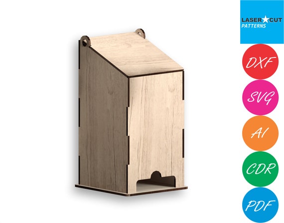 Tea Box Laser Cut Files Laser Cut Template Laser Cut | Etsy