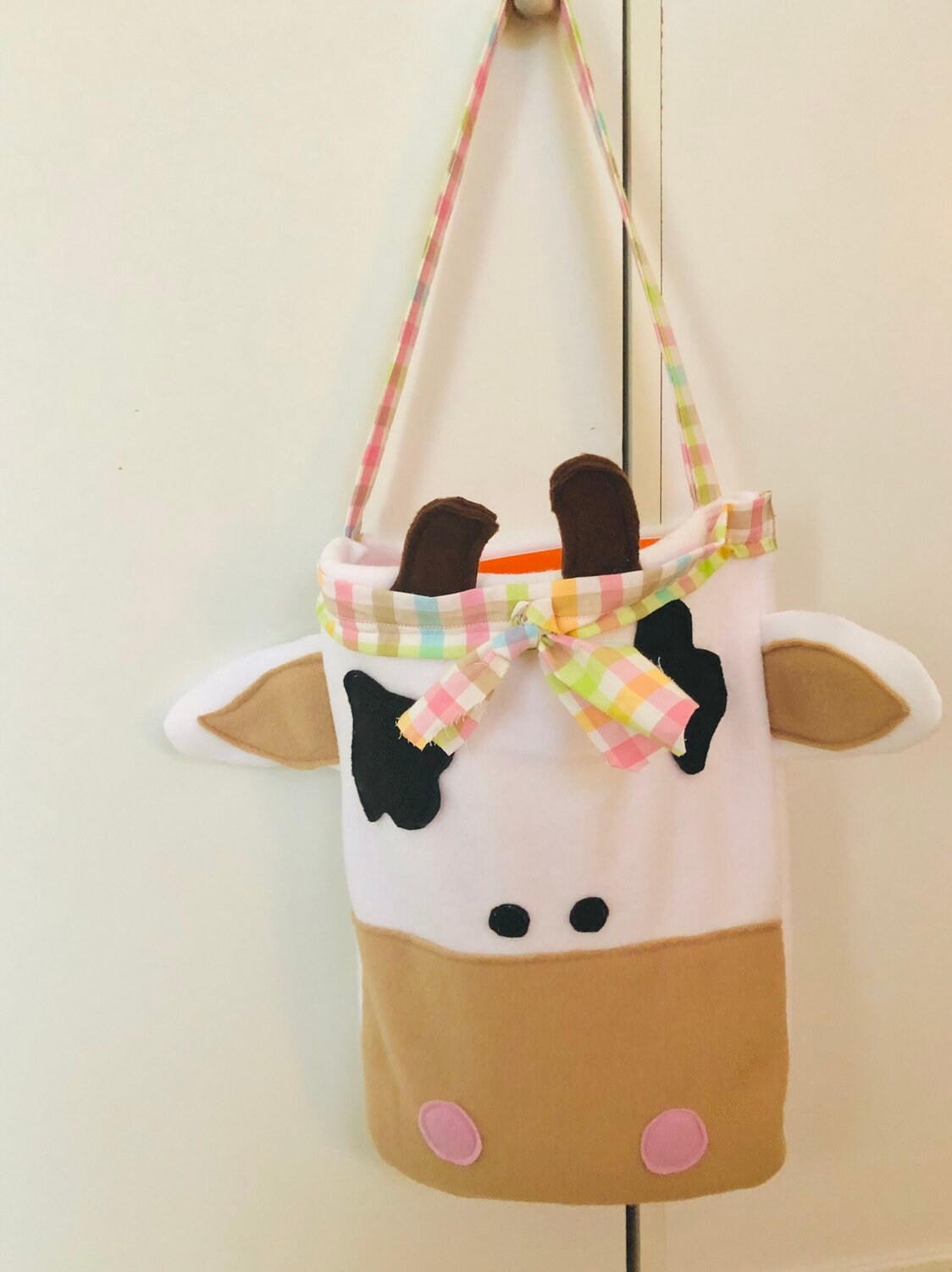 Back to School Moo Cow Tote Bag Farm Purse Halloween | Etsy