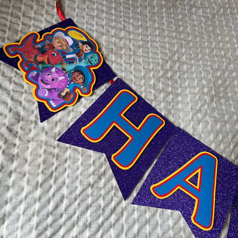 Dino Ranch Birthday Banner - Etsy