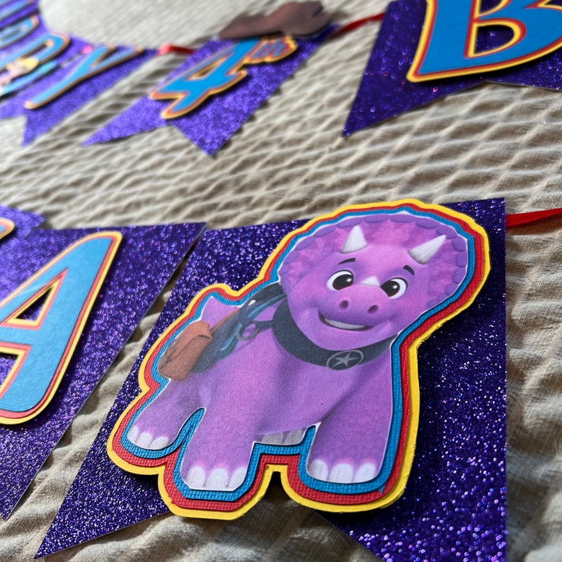 Dino Ranch Birthday Banner - Etsy