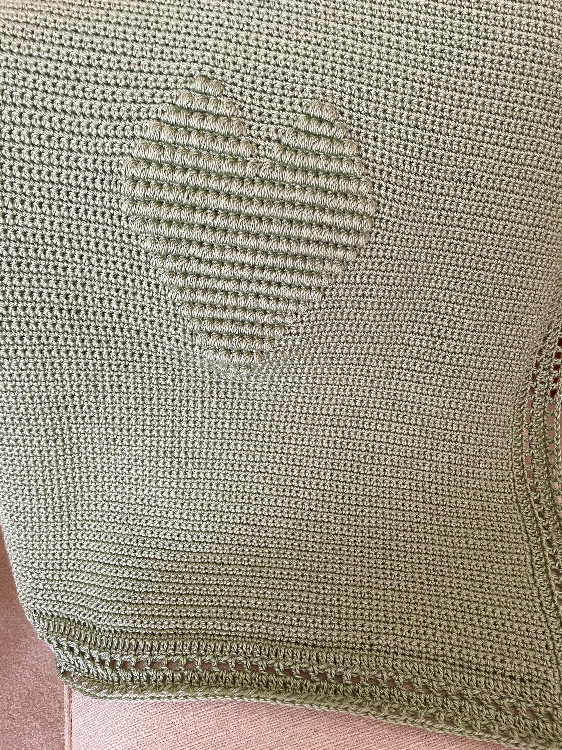 Beautiful Sage Green Baby Blanket - Etsy