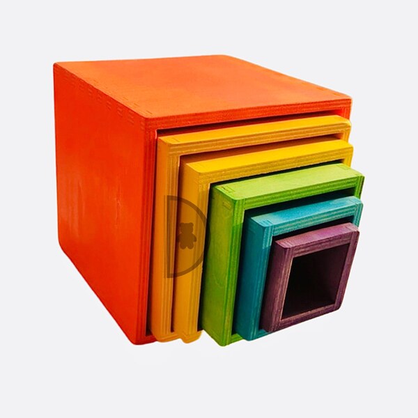 Wood Stacking Toy - Etsy