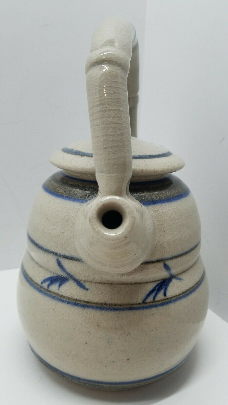 Vintage Hayes Handcrafted Studio Signed Glazed Pottery Asian Style ...