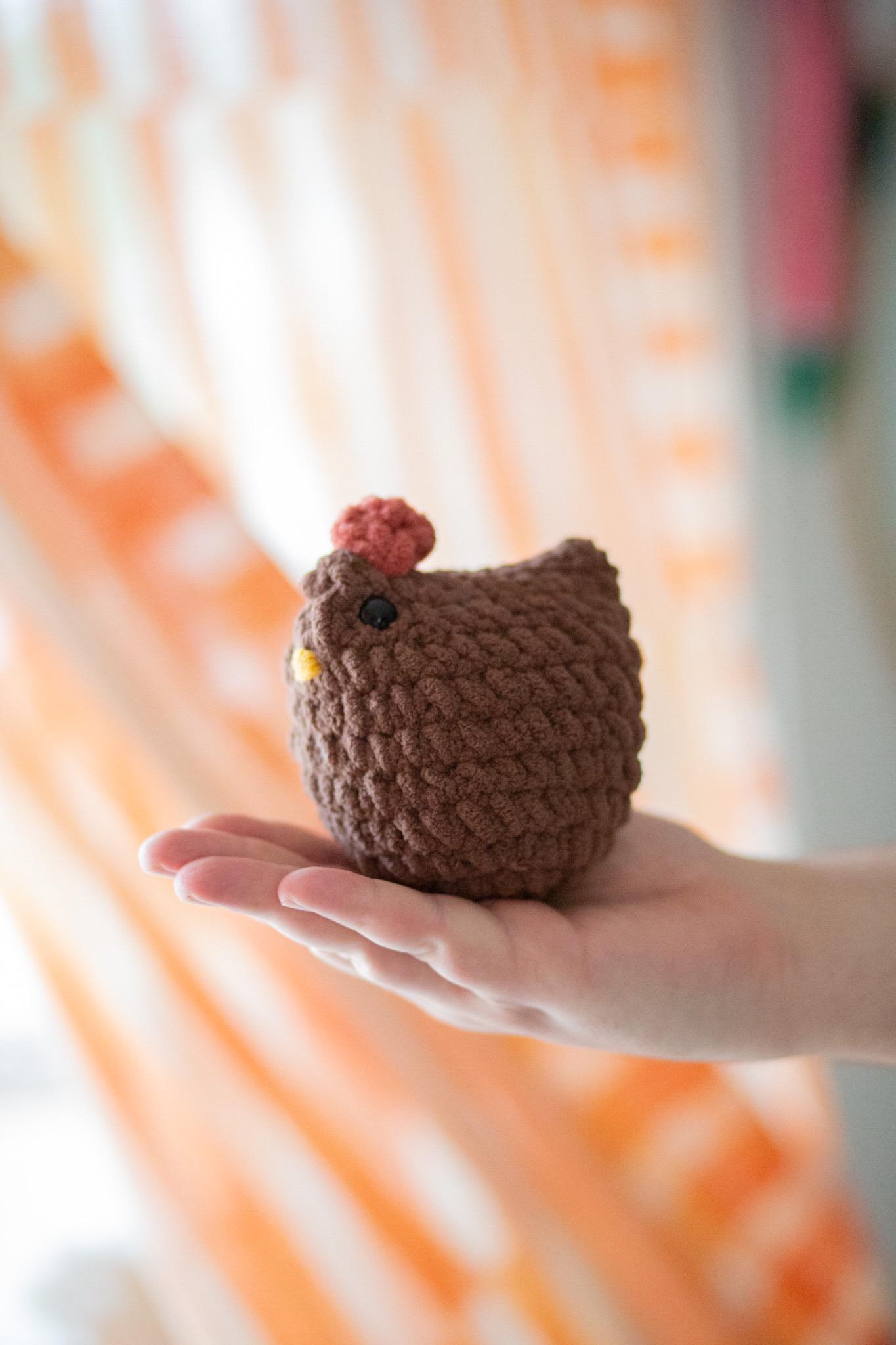 Custom Crochet Chicken, Crochet Chicken Plushie Toy Crochet Hen ...