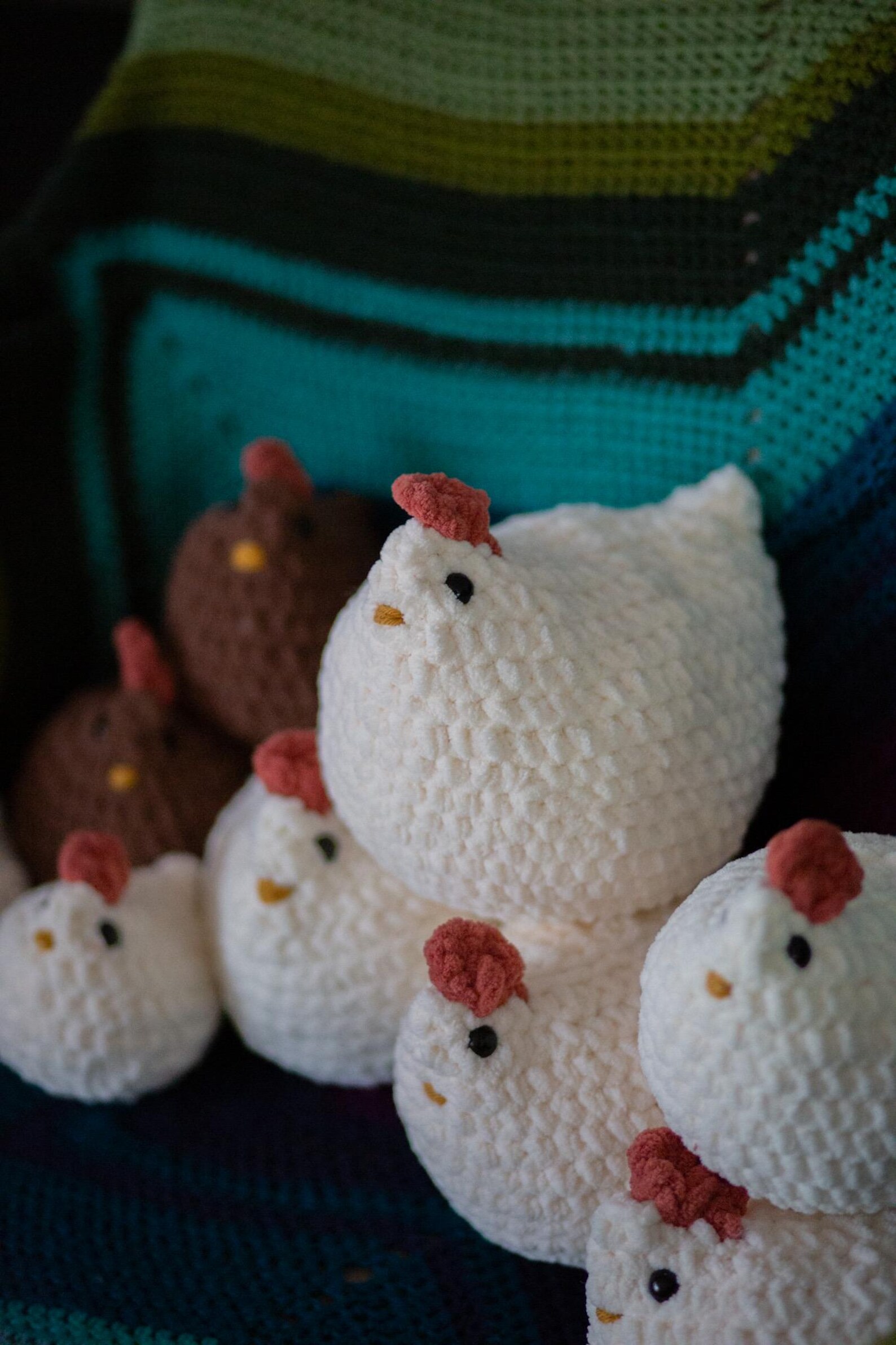 Custom Crochet Chicken, Crochet Chicken Plushie Toy Crochet Hen ...