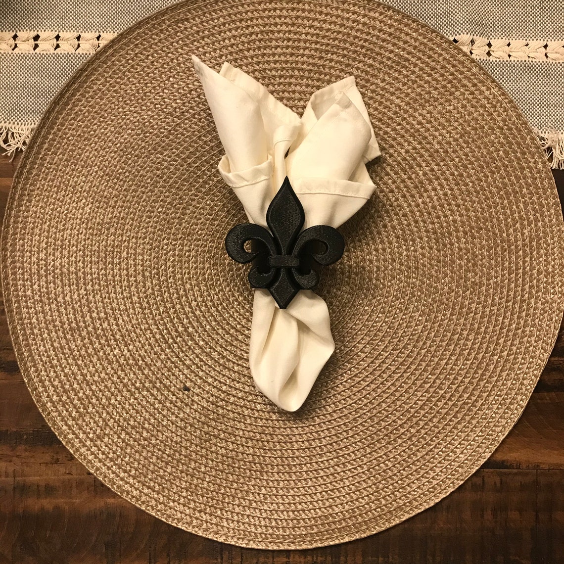 Custom Napkin Rings - Etsy